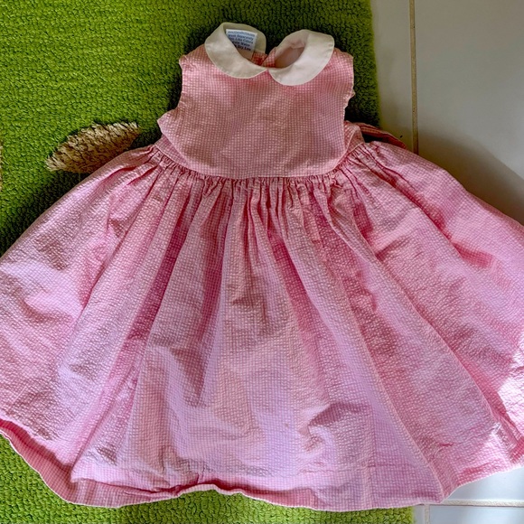 bella bliss | Dresses | Bella Bliss Girls Pink Preppy Gingham Dress 4 ...